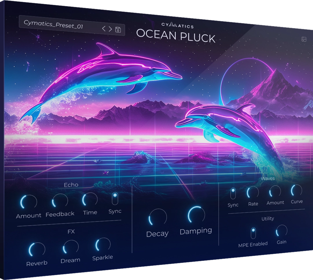 OCEAN PLUCK - Interactive Pluck Plugin (2025) – Cymatics.fm