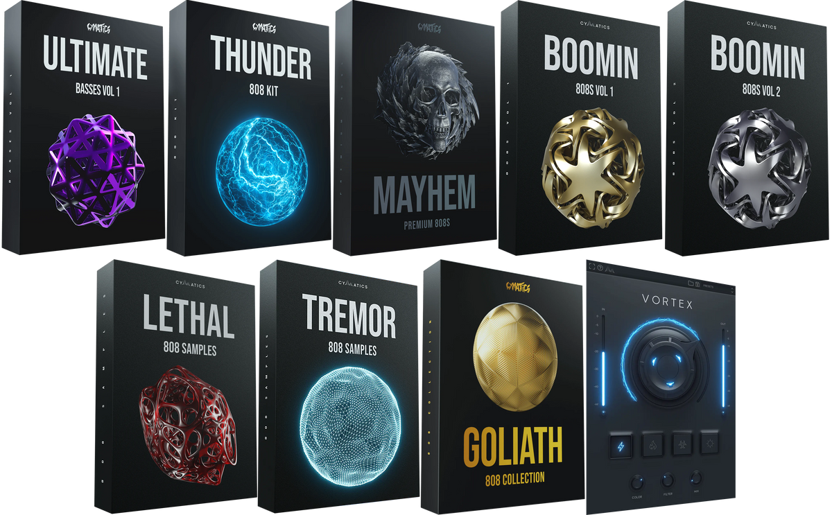 Ultimate - 808s Bundle (TT1) – Cymatics.fm