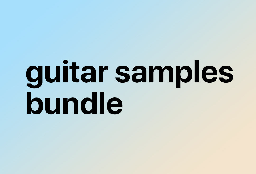 Guitars Bundle – Cymatics.fm