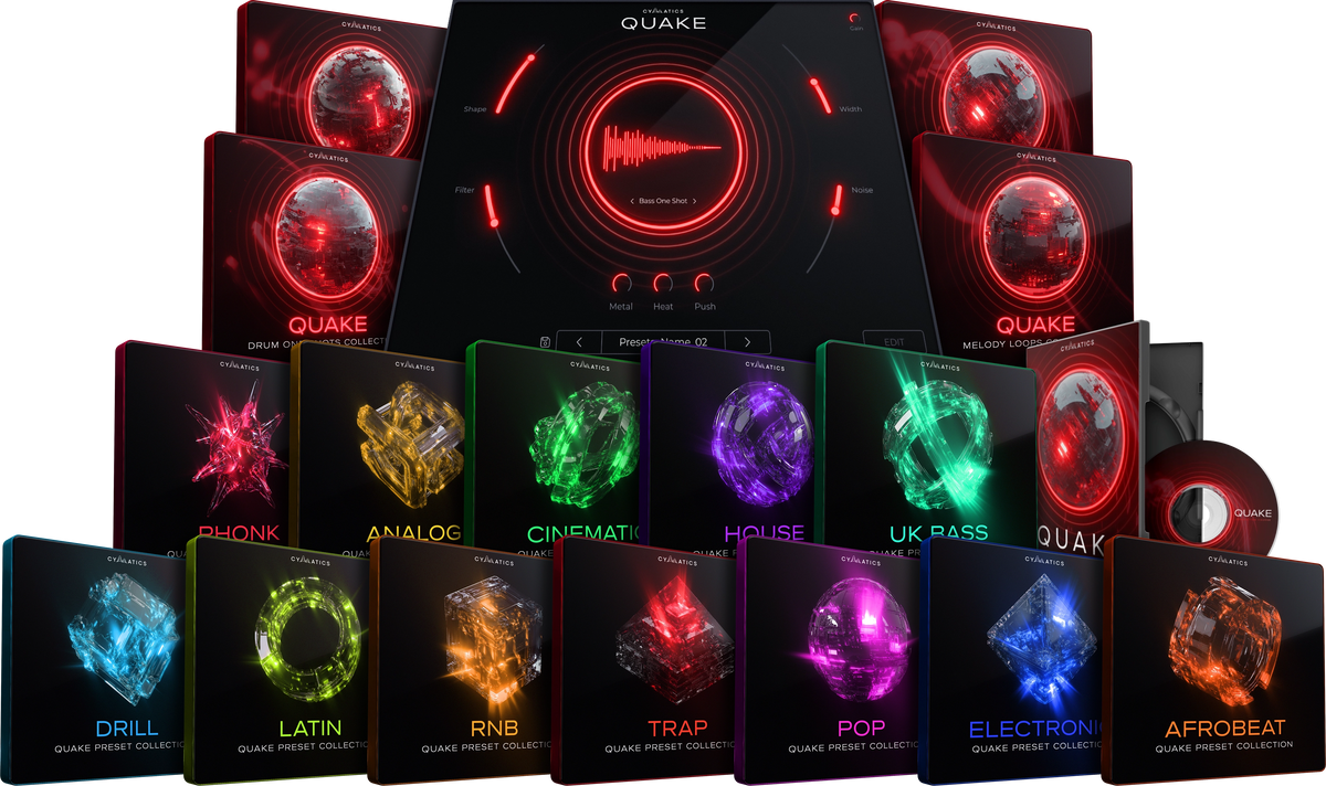 QUAKE - Bass Engine - Launch Edition – Cymatics.fm
