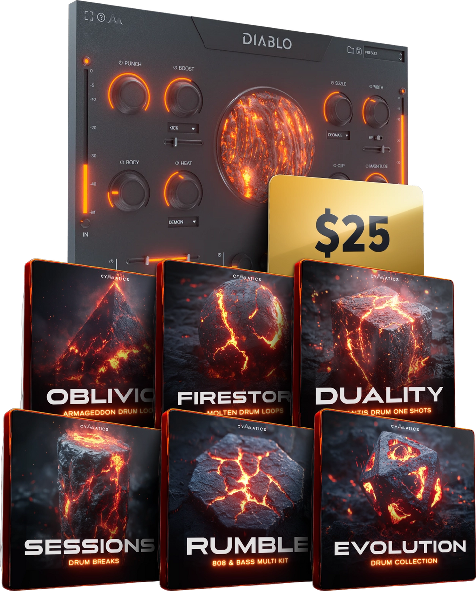 Diablo - Drum Enhancer Plugin 2025 – Cymatics.fm