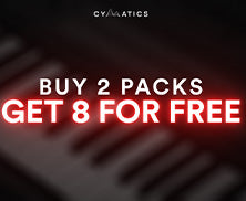 Buy 2 Packs, Get 8 For Free – Cymatics.fm